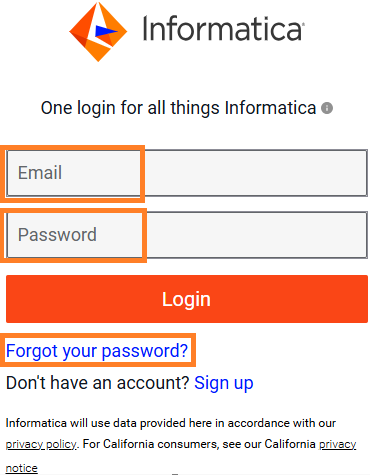 Access - How Do I Log into My Informatica User Account? – Informatica ...